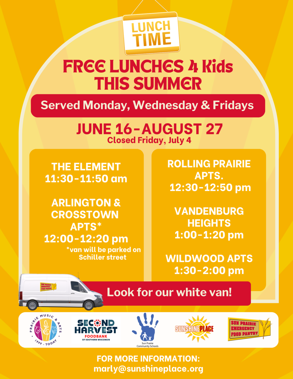 Food for Kids - Sunshine Place